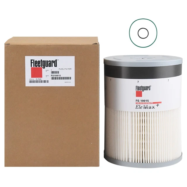 GENUINE FLEETGUARD FS19915 Fuel Filter Cummin with Water Separator ...