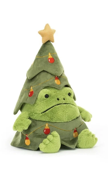 JELLYCAT I AM Christmas Tree Ricky Rain Frog Brand New With Tags £75.00 ...