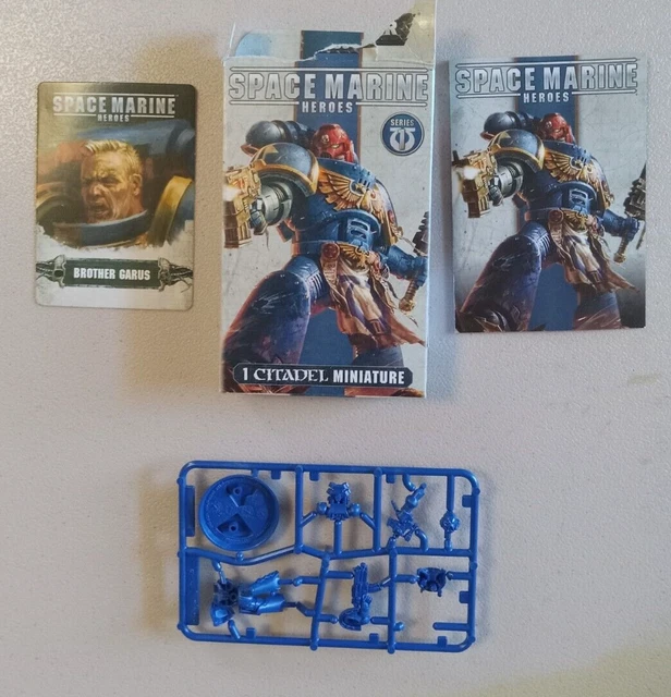WARHAMMER 40K SPACE Marine Heroes Series 1 - Brother Garus (#3) £18.85 ...
