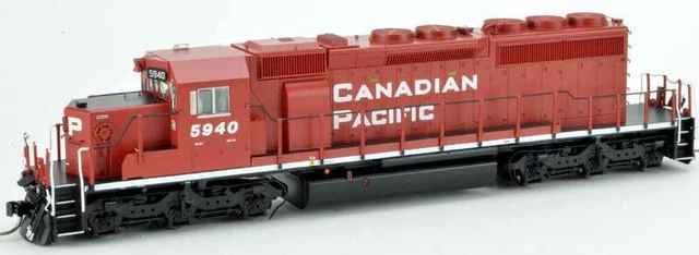 BOWSER SD40-2 WITH DCC + sound Canadian Pacific CP 5940 $344.99 - PicClick CA