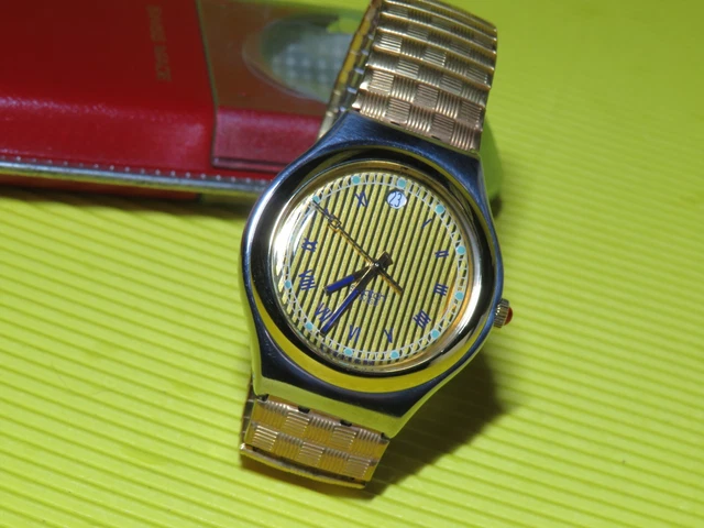 SWATCH IRONY BIG - CROWNED HEAD - YGS402 mit Flexarmband in NEU & OVP EUR 47,95 - PicClick DE