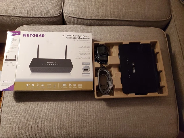 NETGEAR AC1200 SMART Wi-Fi Router Model# NOR6220 Extend WIFI range $12. ...