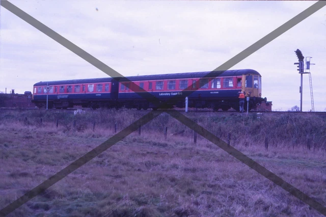 RAILWAY LOCOMOTIVE 35MM Slide – Class 103 Dmu Lab Coach No.5 At Newark ...