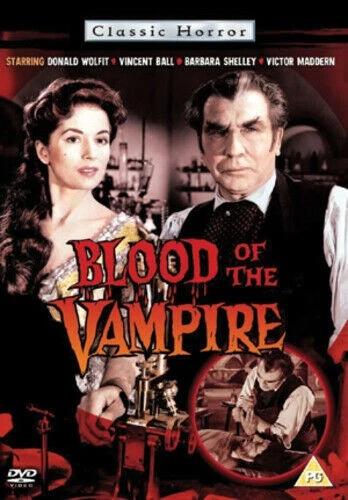 BLOOD OF THE Vampire (2007) Donald Wolfit Cass DVD Region 2 - Like New ...