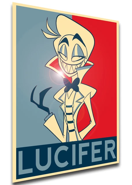 PROPAGANDA POSTER - Hazbin Hotel - Lucifer Magne - LL2588 £7.09 ...