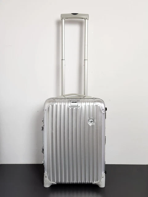 ORIGINAL RIMOWA TOPAS LUFTHANSA Cabin Trolley Valise Aluminium (pré ...
