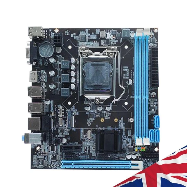H61 PC MAIN Board 16GB Micro-ATX Computer MainBoard Support 2 X DDR3 ...