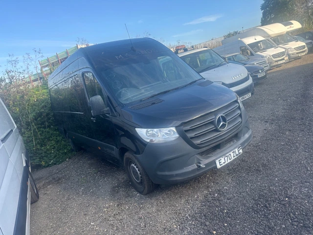 2021 70 PLATE 315 Mercedes sprinter lwb black £10,000.00 - PicClick UK