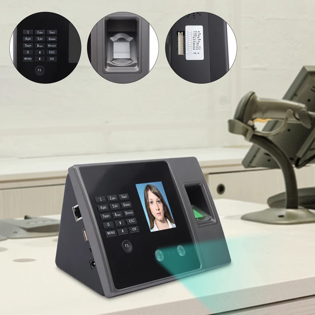 FACE RECOGNITION FINGERPRINT Time Clock Employee Punch Attendance ... FACE RECOGNITION FINGERPRINT Time Clock Employee Punch Attendance ...