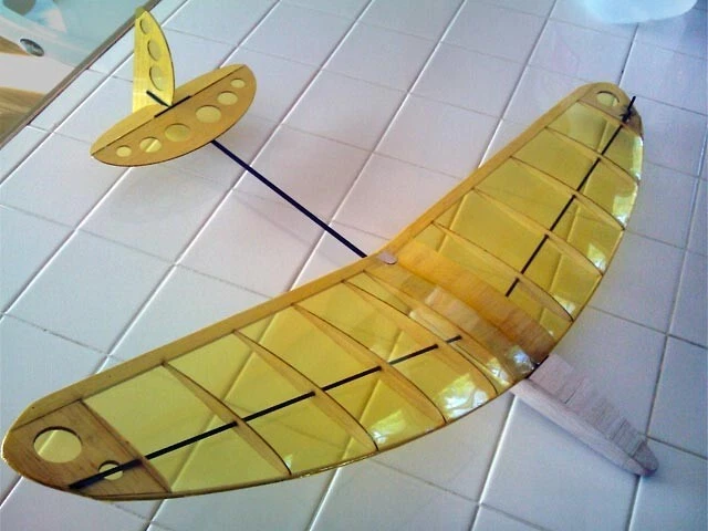 BUGX DLG RC Glider 30" Wingspan RC Model Airplane Printed Plans ...
