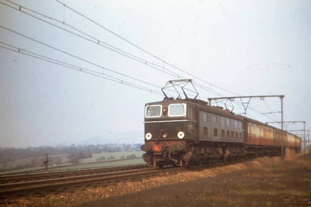 TRANSPORT RAILWAY COLOUR Rail Slide 27005 Near Mottram 1956 £1.30 ...
