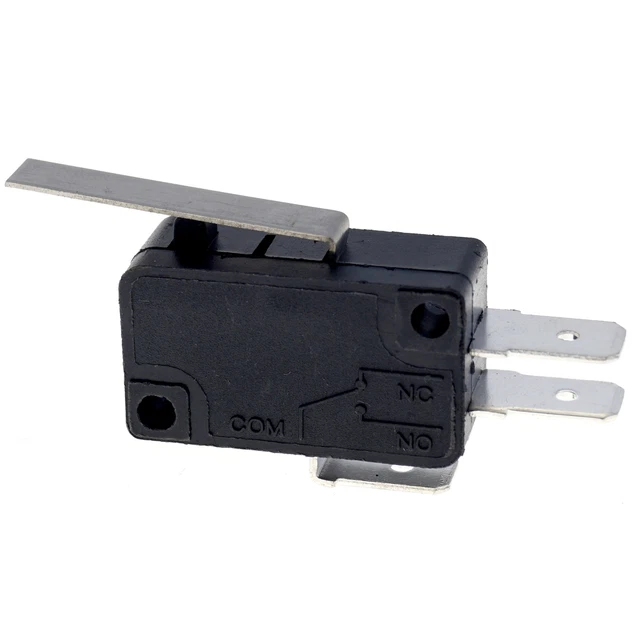 MIKROSCHALTER MIT LANGEM Schalthebel Wechselschalter max.5A 250V EUR 2 ...