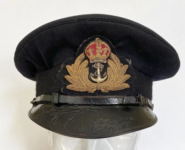 WW2 US ROYAL Navy Officer’s Cap £75.79 - PicClick UK