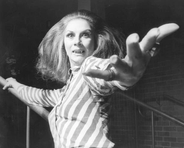 ENGLISH MODEL, ACTRESS & author April Ashley makes her London - 1974 ...