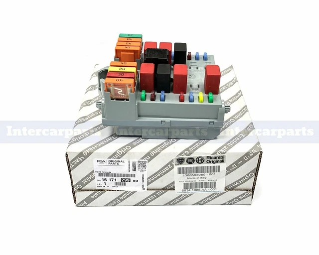 GENUINE FUSE BOX for Fiat Ducato Peugeot Boxer Citroen Relay 2011-2020 ...