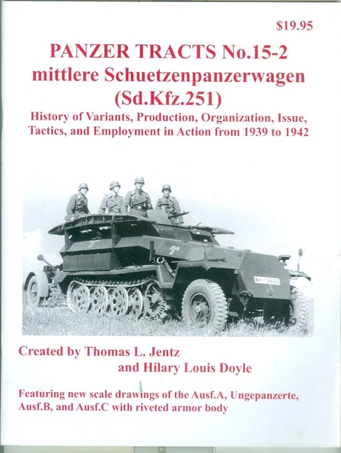 JENTZ-WWII-GERMAN ARMOR-AFVS-DESIGN-PRODUCTION-HALF-TRACK-PANZER TRACKS ...