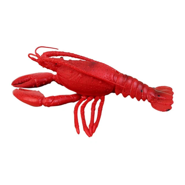 SEA ANIMAL FIGURES Model Realistic Lobster Figurine for Children Kids ...