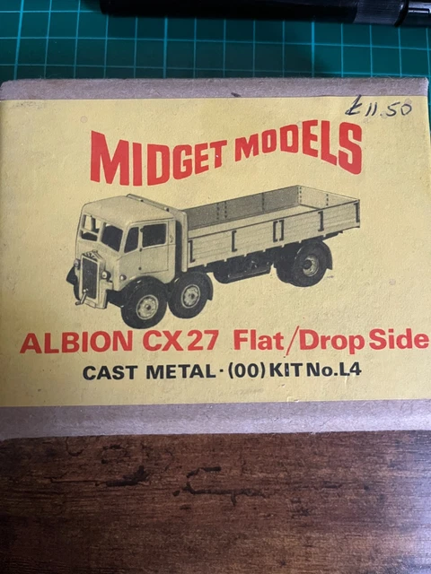 MIDGET MODELS - Albion Cx 27 Flat/Drop Side - 1/76 Model Kit £16.00 ...