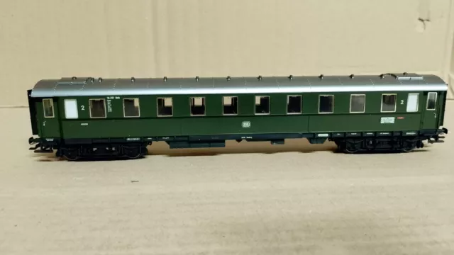 MÄRKLIN H0 AUS 29830 ein Eilzugwagen 2. Klasse, DB Epoche 3, NEM unbespielt #02 EUR 1,00 ...