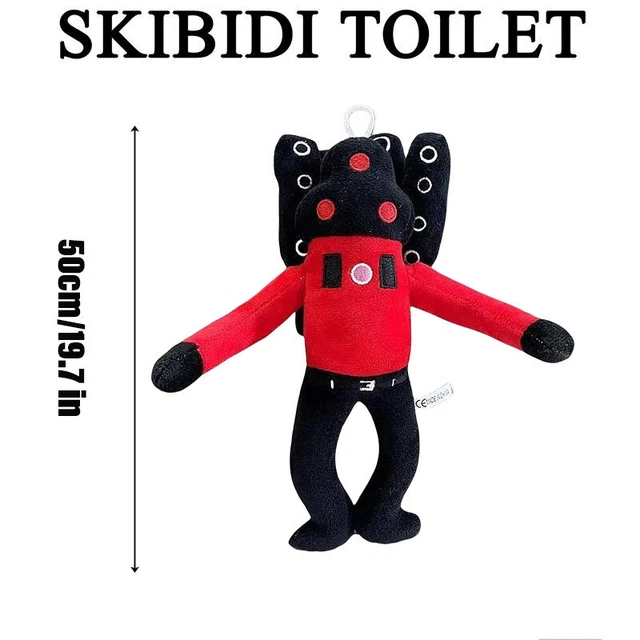 LARGE TITAN SOUND Speaker Man Skibidi Toilet Plush Toy Doll High ...