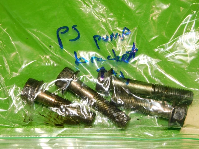 94-01 INTEGRA OEM B18B1 engine motor power steering pump bracket bolts ...