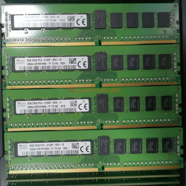 ONE NEW SK HYNIX 8GB 2Rx8 PC4-2133P-RE0-10 HMA41GR7MFR8N-TF Server Memory $183.52 - PicClick AU