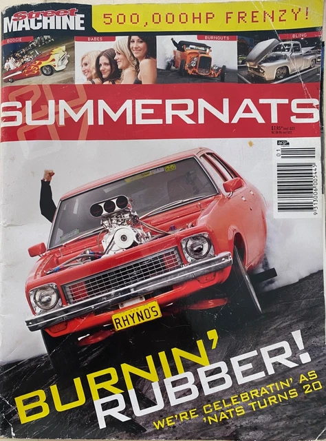 STREET MACHINE SUMMERNATS Magazine (Poster Still Inside) Summernats ...