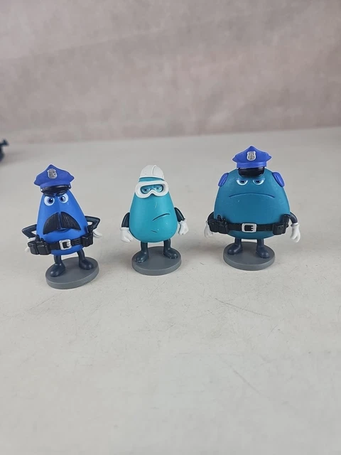 DISNEY INSIDE OUT Memory Frank Cop & Friends Figures, Disney Store ...