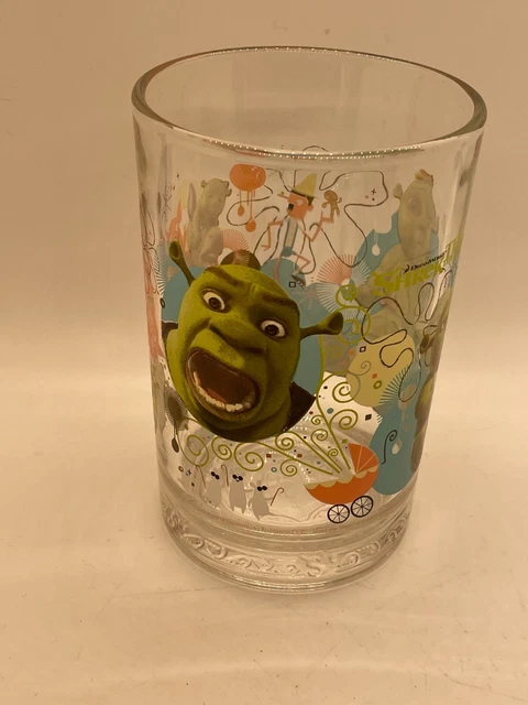 MCDONALDS SHREK THE Third Glass Cup Shrek DreamWorks 2007 £12.47 ...