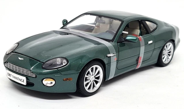 MAISTO 1/18 - Aston Martin DB7 Vantage A.M Green Metallic Diecast Model ...