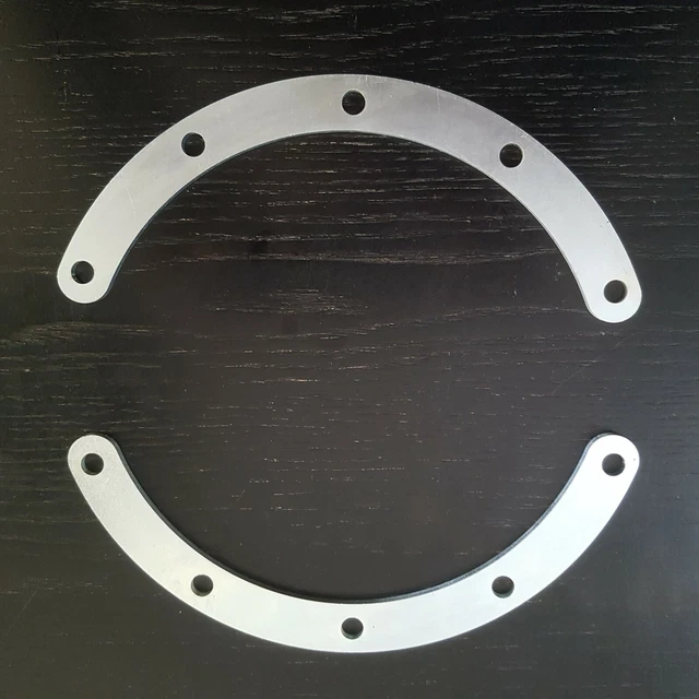 ATLAS AXLE HALF Moon Diff Cover Spreader Plates Ford Escort MK1 MK2 ...