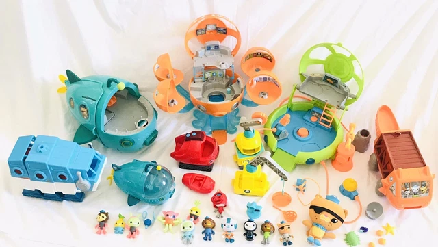 LOT DE FIGURINES et accessoires véhicules Fisher Price Octonauts ...