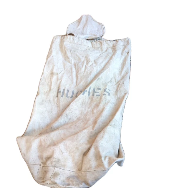 ORIGINAL WW2 Royal Engineers Soldiers White Kit Bag - 1944 Dated £14.99 ...