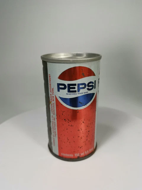 PEPSI-COLA VINTAGE CAN-156ML 5.5 FL OZ Pepsi-Cola Collectible Empty Can ...