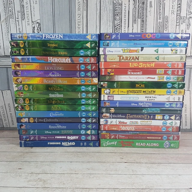 DISNEY DVDS BUNDLE Children's Kids DVDs Films Movies Animation Disney ...