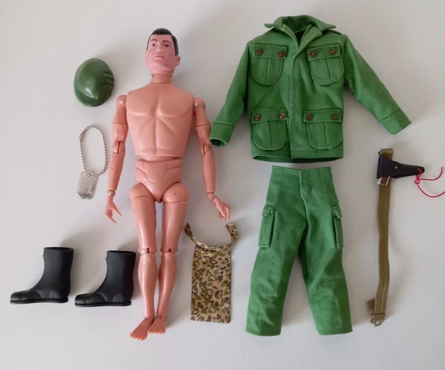 ACTION MAN 40TH Not Vintage Green Beret Uniform & Figure.excellent ...