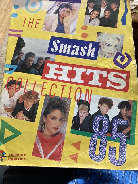 PANINI SMASH HITS 85 Sticker Album Michael Jackson 21 Stickers Missing $85.39 - PicClick AU