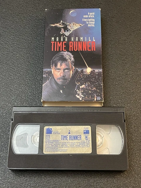 TIME RUNNER VHS Sci-Fi Movie 1993 Mark Hamill Rae Dawn Chong Vintage ...