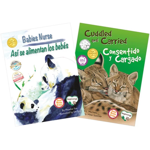 NURTURED AND NUZZLED / Criados y Acariciados Stroller-Bag Book Set by ...