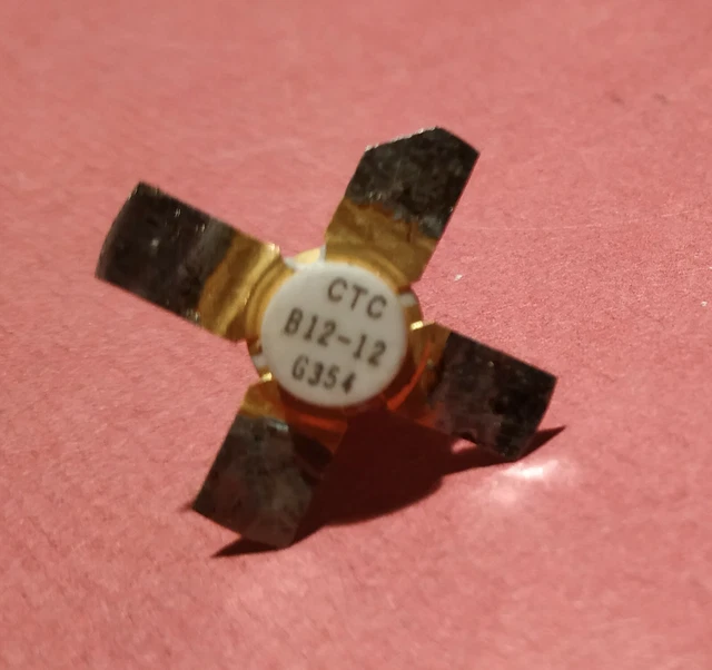1 TRANSISTOR VHF CTC B12-12 12 Watts 125-175 Mhz 28 V EUR 6,00 ...