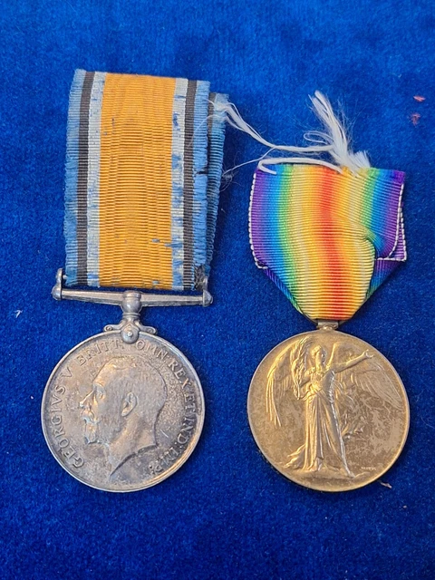 WW1 BRITISH WAR And Victory Medal Pair 38778 Gnr H Cook R.a £44.99 ...