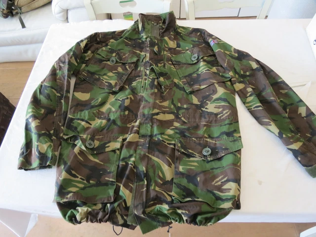 BRITISH ARMY MILITARY combat DPM field jacket parka smock windproof 190 ...