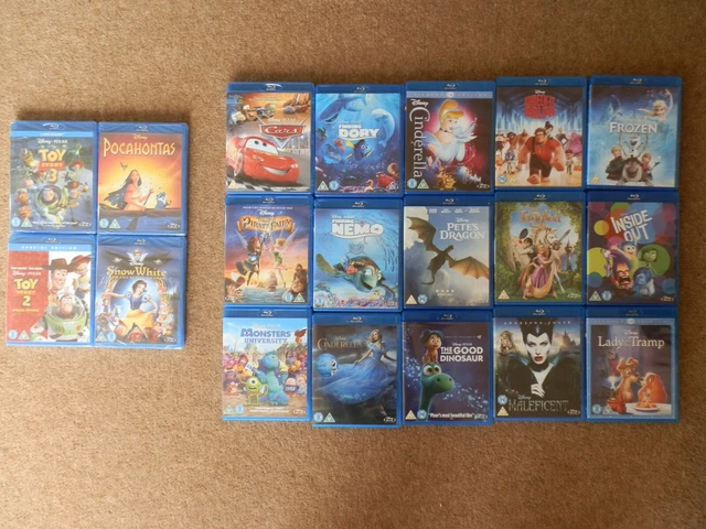DISNEY PIXAR BLU-RAY Collection of 19 new and used £29.95 - PicClick UK