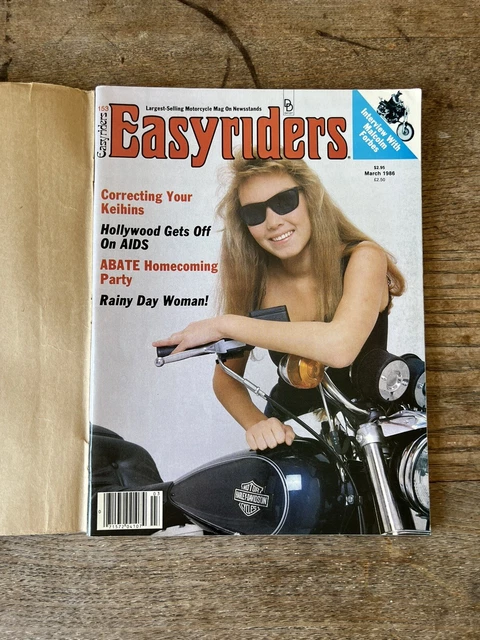 EASYRIDERS MAGAZINE MARCH 1986 #153 motorcycle vintage biker £6.32 ...