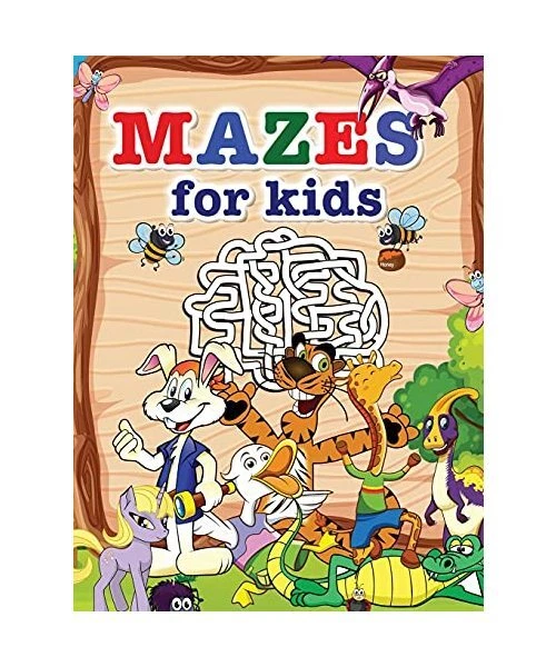 MAZES FOR KIDS: Amazing Activity book for Children and Fun with ...