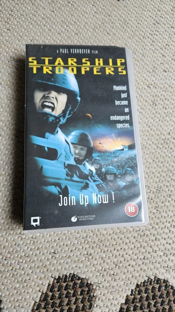 STARSHIP TROOPERS (VHS, 1998) Casper Van Dien Sci-fi Horror Cult New ...