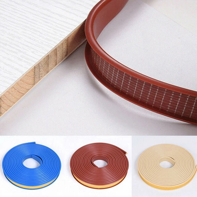12MM SELF ADHESIVE Edging Tape Furniture Banding Seal Strips Free Size ...