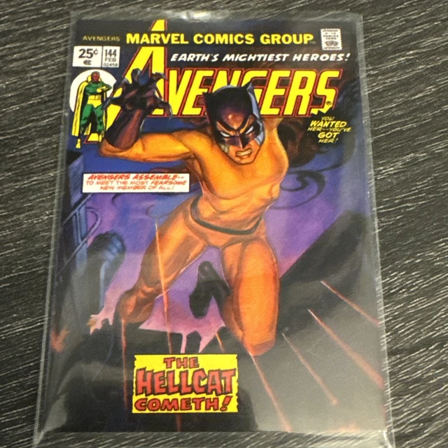 2024 MARVEL MASTERPIECES Nahuel Grego 14 HELLCAT /1499 Variant Cover ...