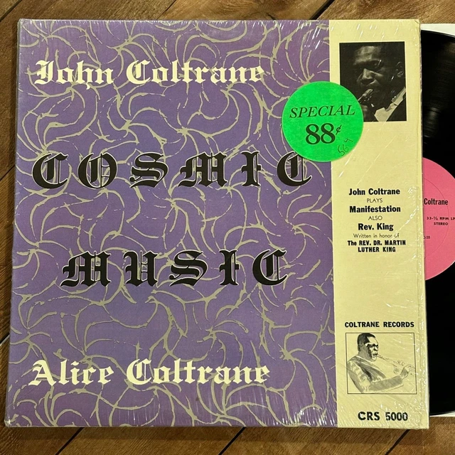 JOHN COLTRANE ARCHIVIO musicale cosmico quasi nuovo! Rara stampa ...