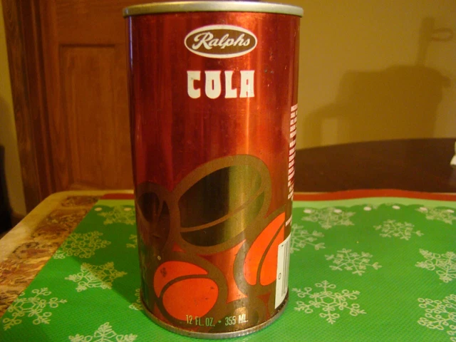 VINTAGE STEEL 12 Oz. Ralphs Cola Can. $5.99 - PicClick